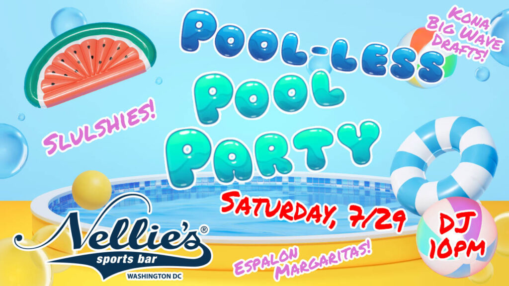 Pool-less Pool Party! - Nellie's Sports Bar
